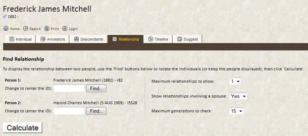 Getting Started: Mitchell Families Online